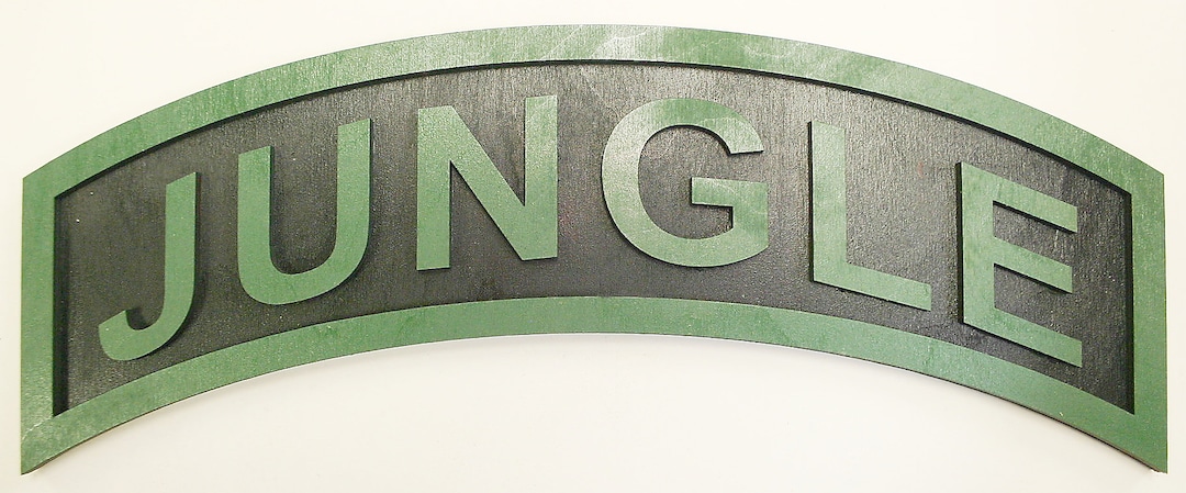 Large 18 Inch Jungle Tab - Etsy