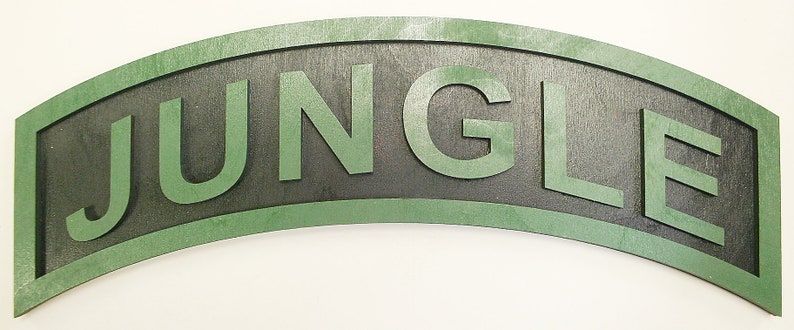 Large 18 Inch Jungle Tab - Etsy