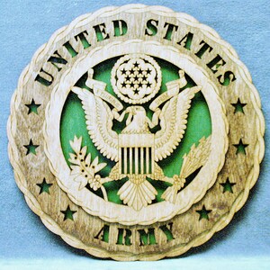 Army Traditional Wall Tribute - Etsy