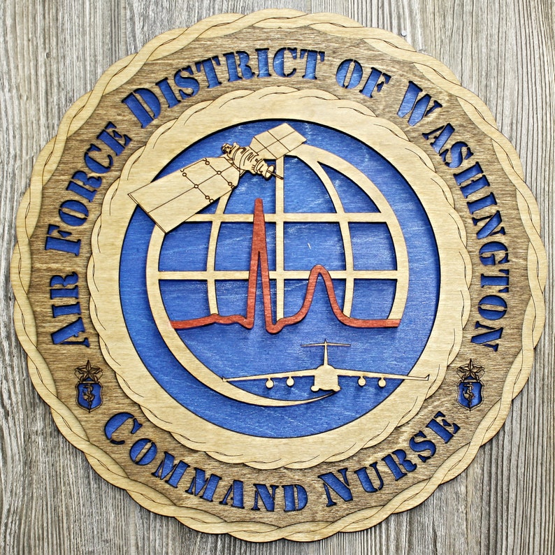 Air Force AFMS Logo Wall Tribute - Etsy