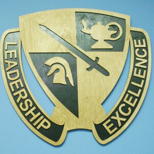 Custom Large ROTC Crest - Etsy