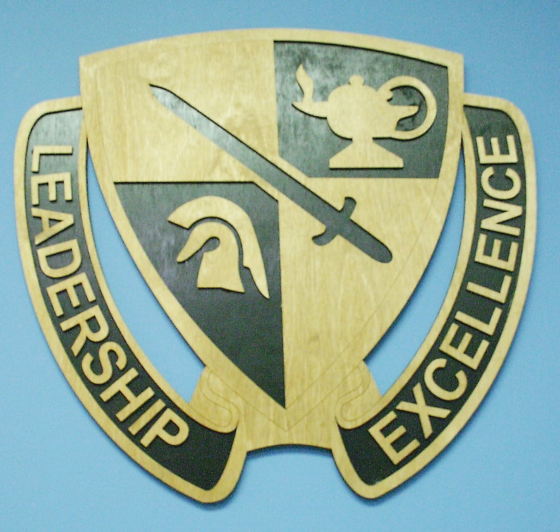 Custom Large ROTC Crest | Etsy