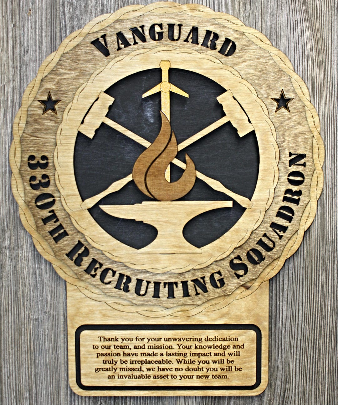 330th Recruiting Squadron Wall Tribute - Etsy