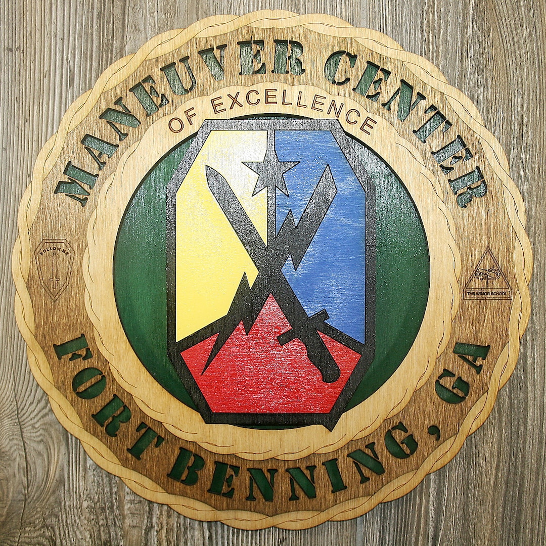 Maneuver Center of Excellence - Fort Benning, GA Wall Tribute - Etsy