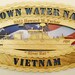 Custom Navy Brown Water Navy Wall Tribute - Free Shipping - Etsy