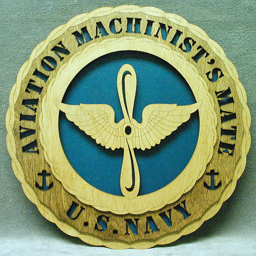 Custom 12" Navy Machinist Mate Wall Tribute - Etsy
