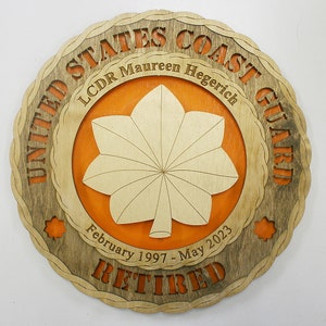 Coast Guard LCDR Rank - Etsy