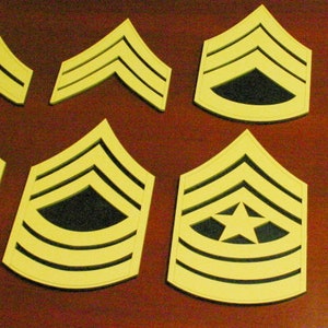Complete NCO Ranks Set - Etsy