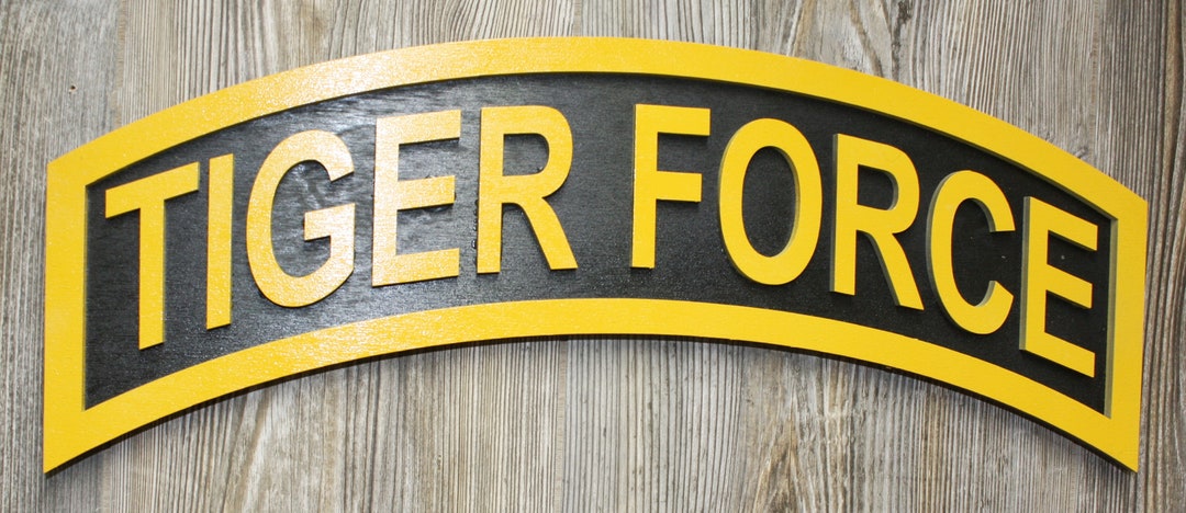 Large 18 Inch Tiger Force Tab - Etsy