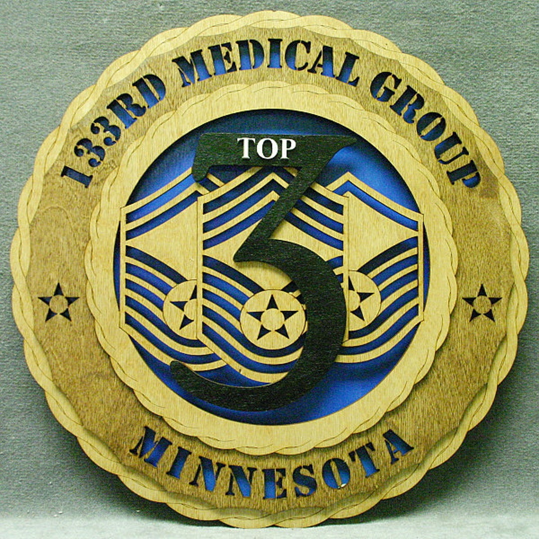 Custom US Air Force 133rd Medical Group Wood Wall Plaque - Etsy