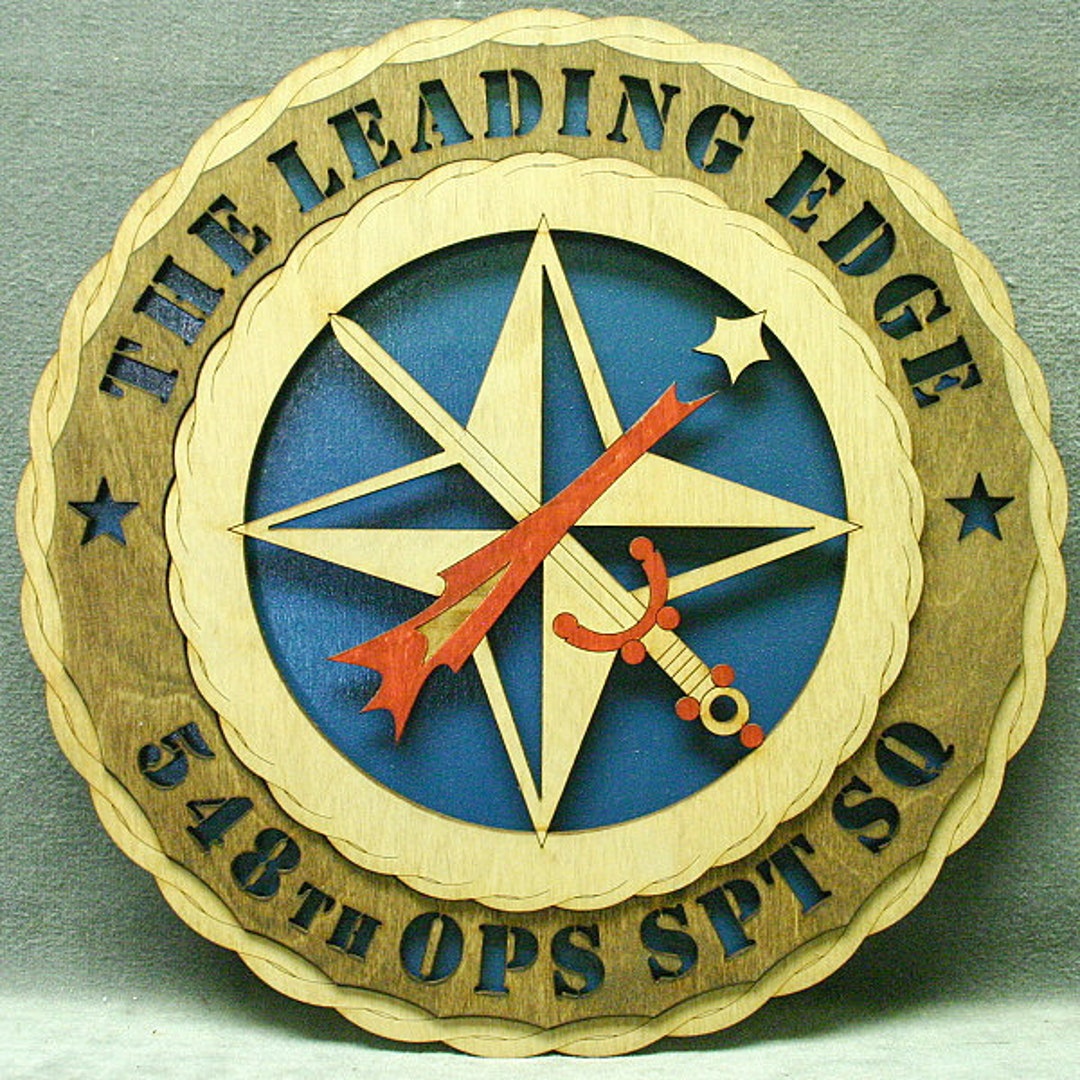 Custom 12" 548th OSS Wall Tribute - Etsy