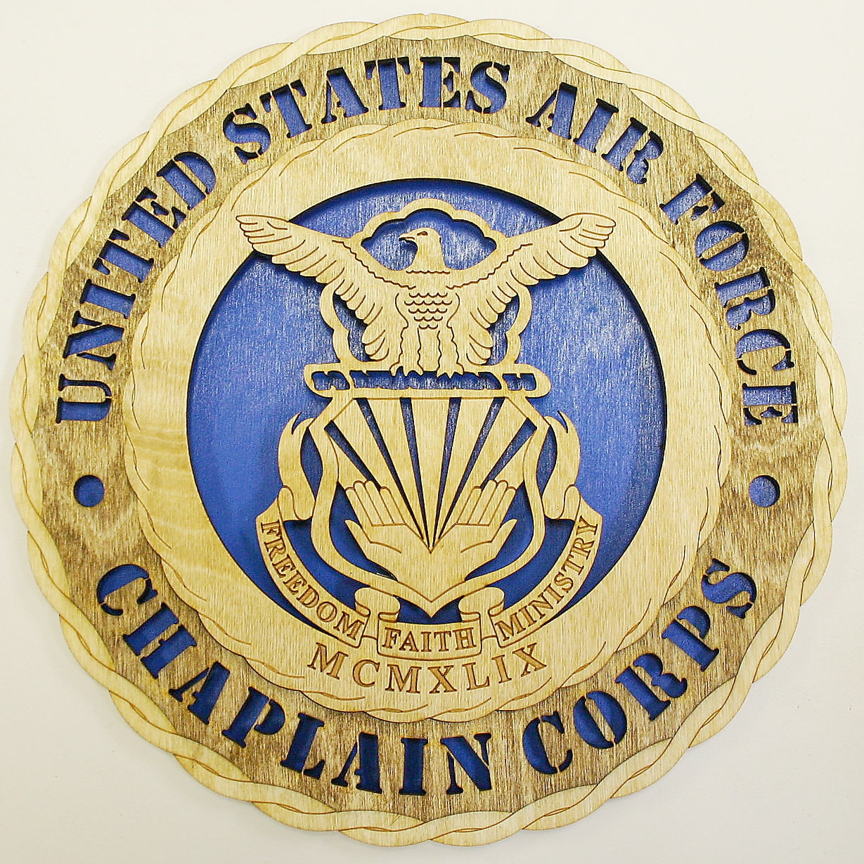 Custom 12or 18 Air Force Chaplain Wall Tribute - Etsy