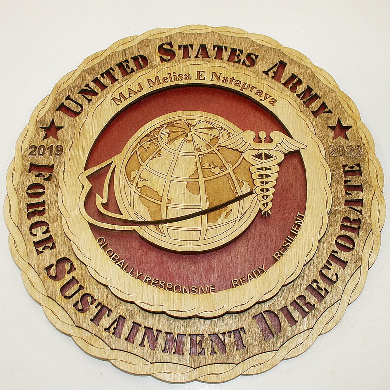 12 and 18 USAMMDA Wall Tribute - Etsy