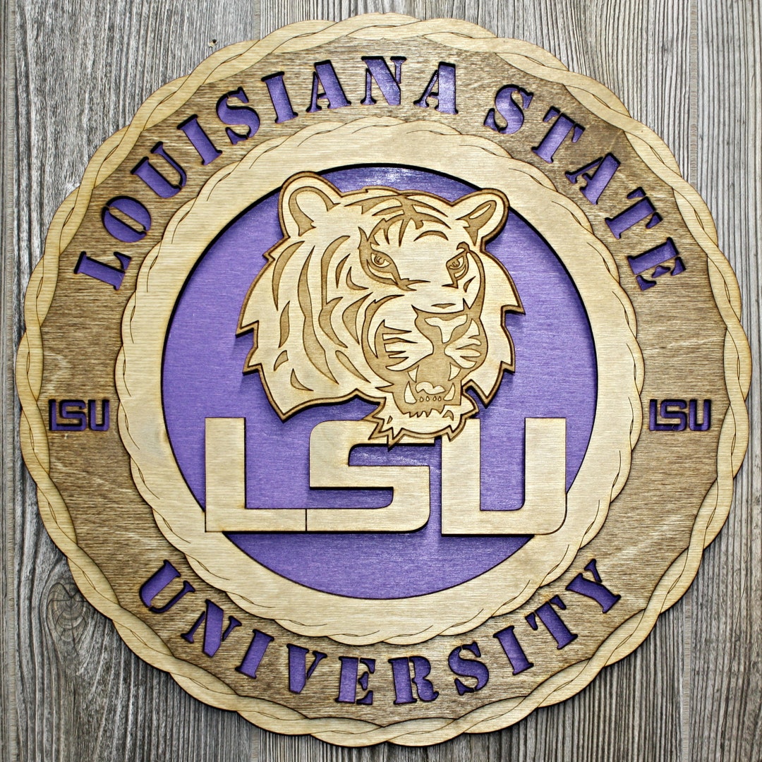 LSU Wall Tribute - Etsy