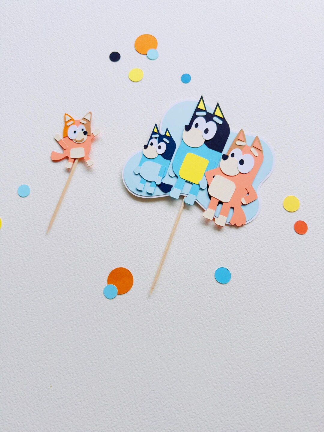 Bluey Family | Cake Topper - Etsy