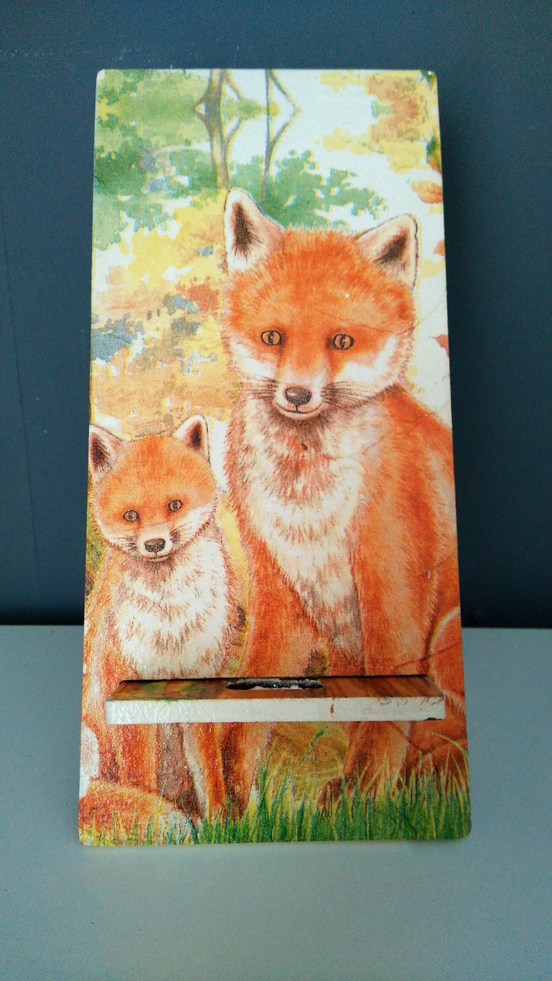 Fox Phone Stand Fox Lover Gifts - Etsy