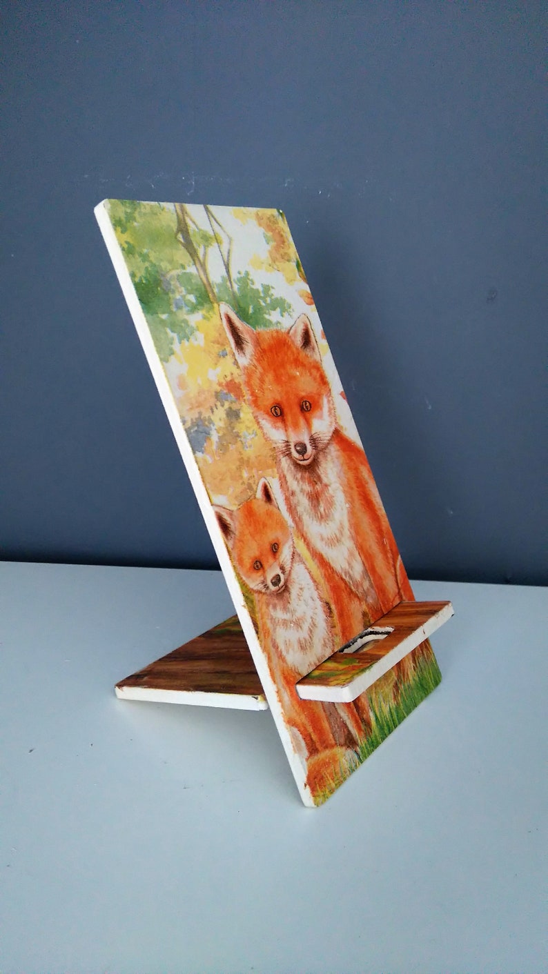Fox Phone Stand Fox Lover Gifts - Etsy