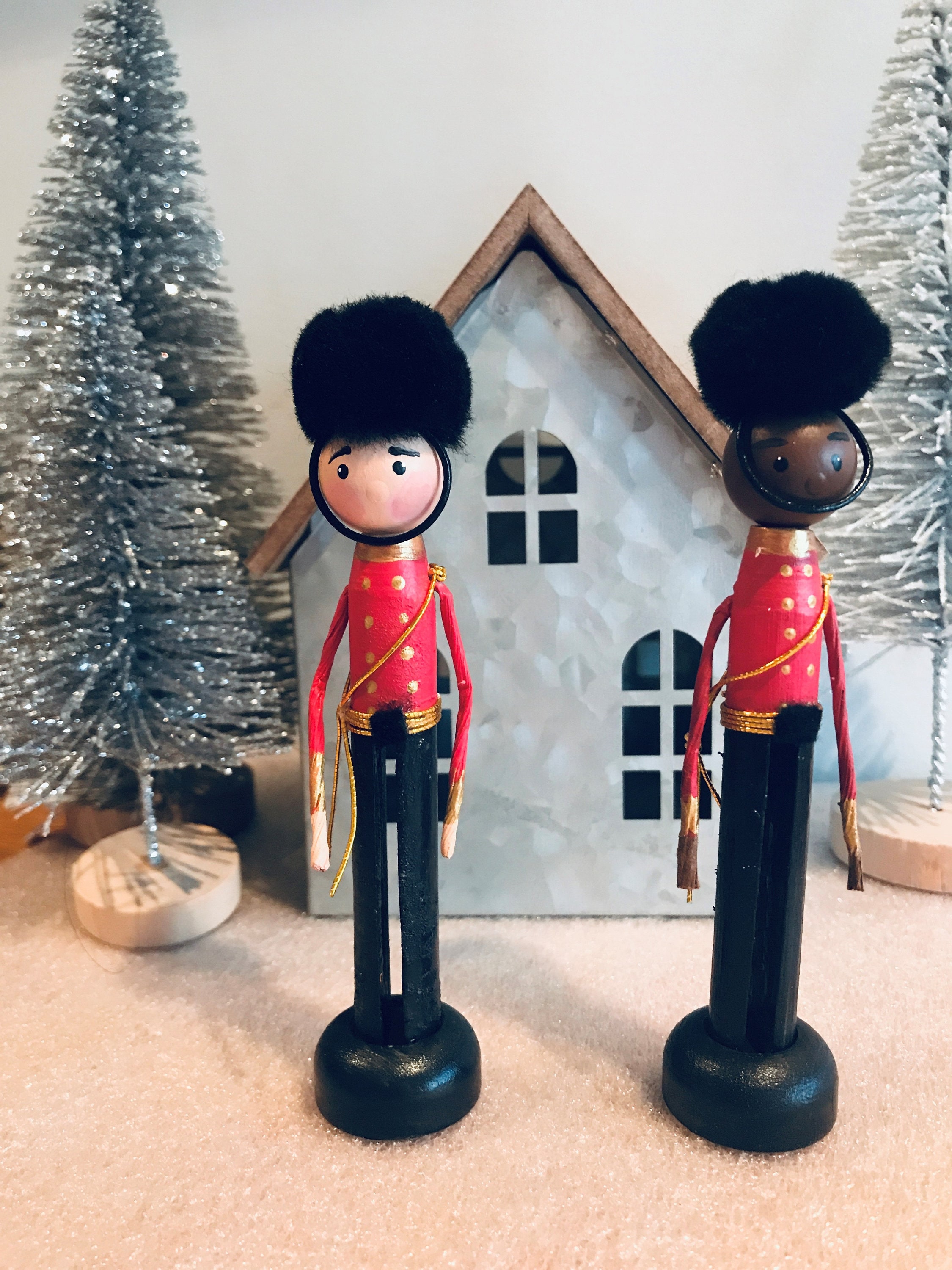 Hand Painted Toy Soldier Christmas Ornament or Figurine - Etsy