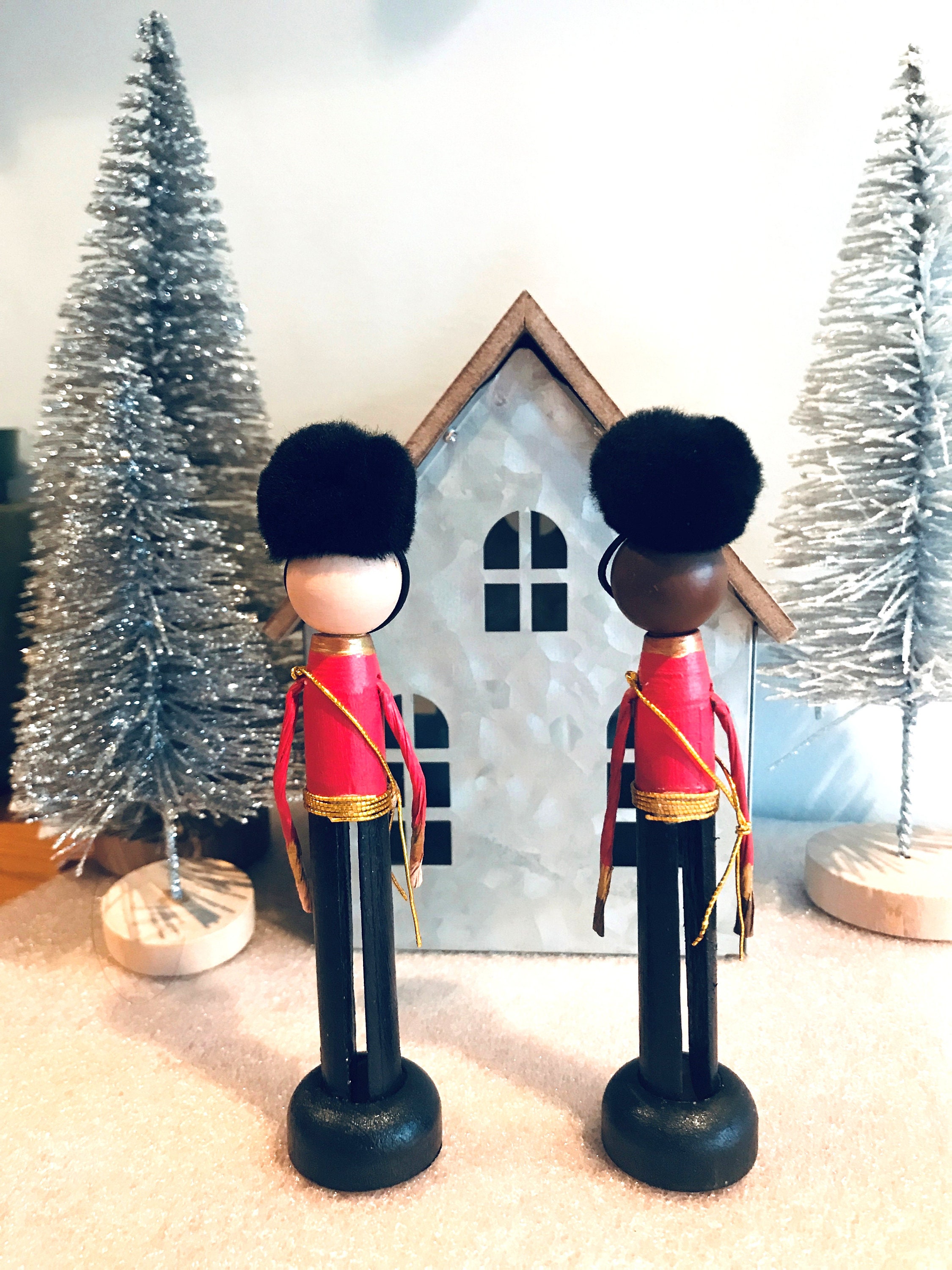 Hand Painted Toy Soldier Christmas Ornament or Figurine - Etsy