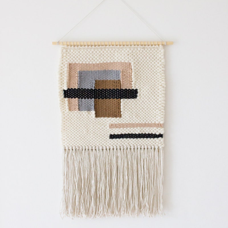 Woven Wool Wall Hanging - Etsy