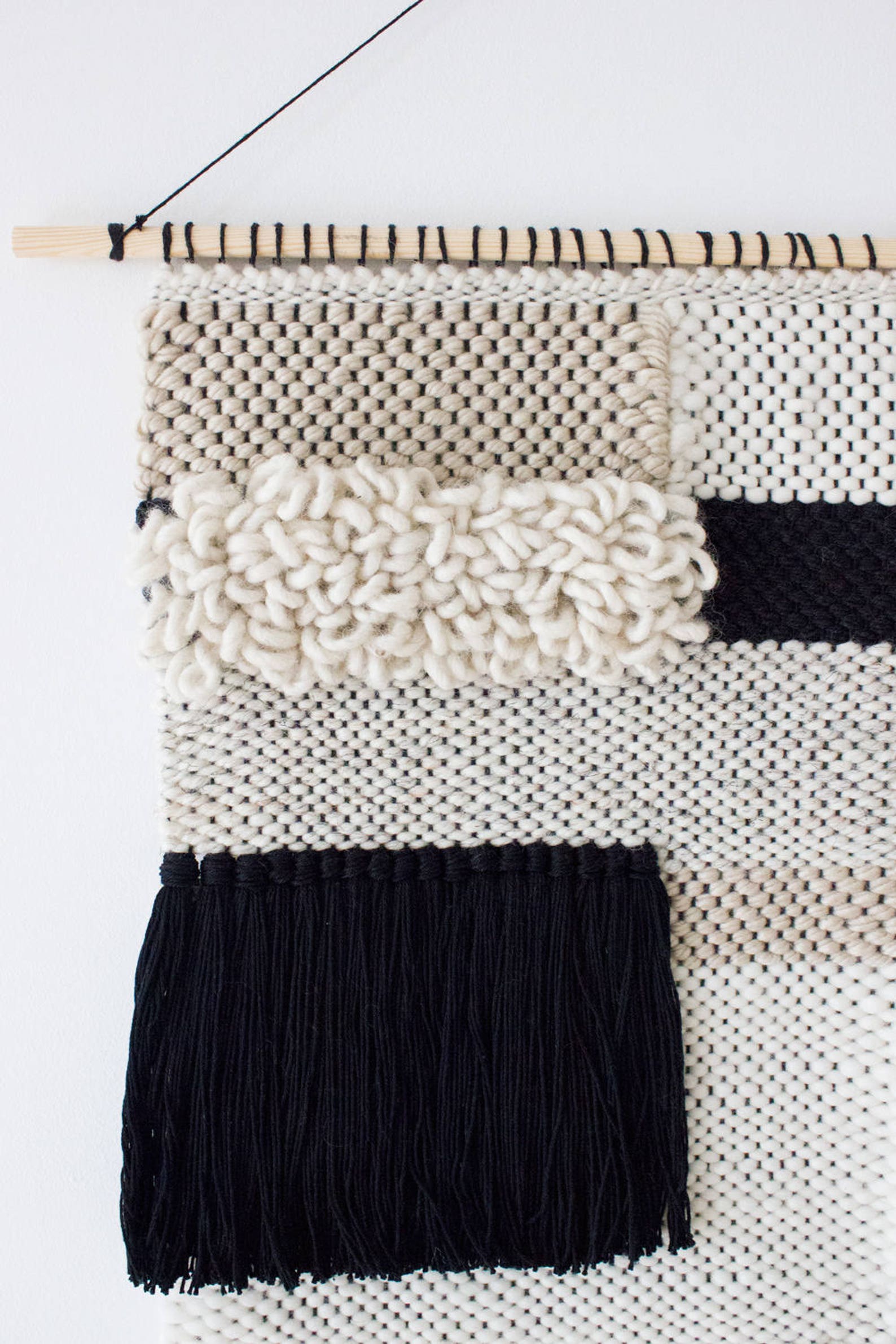 Large Woven Wall Hanging | Woven Wall Art Weaving | Scandinavian Style ...
