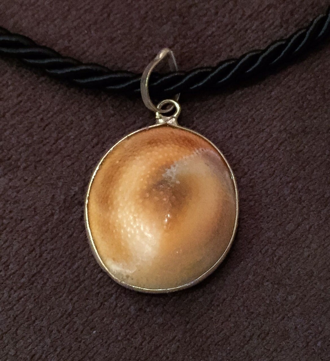 Gomti Chakra Protection Locket - Karma Pendant - 100% Natural - Ward ...