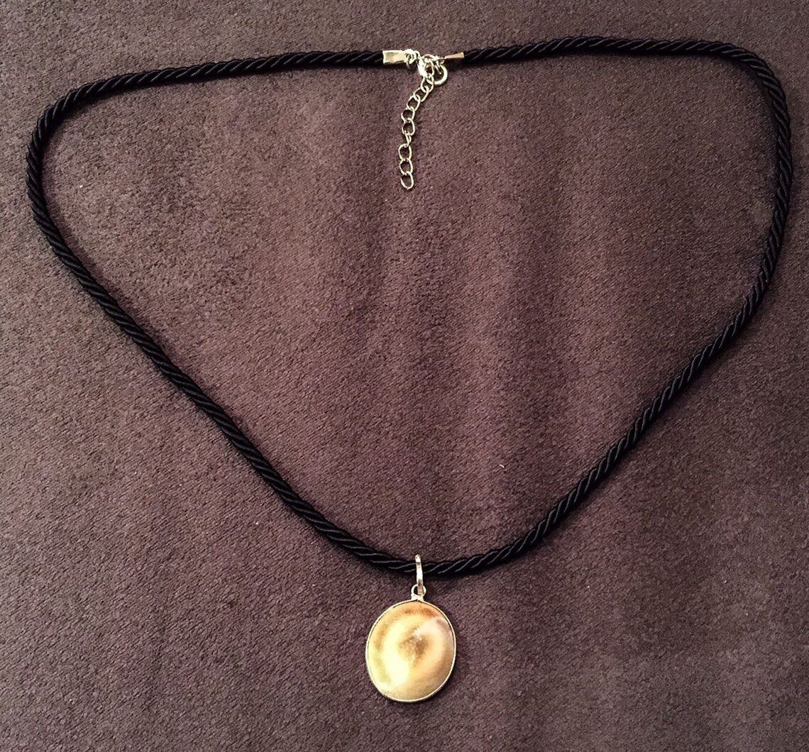 Gomti Chakra Protection Locket Karma Pendant 100% Natural | Etsy