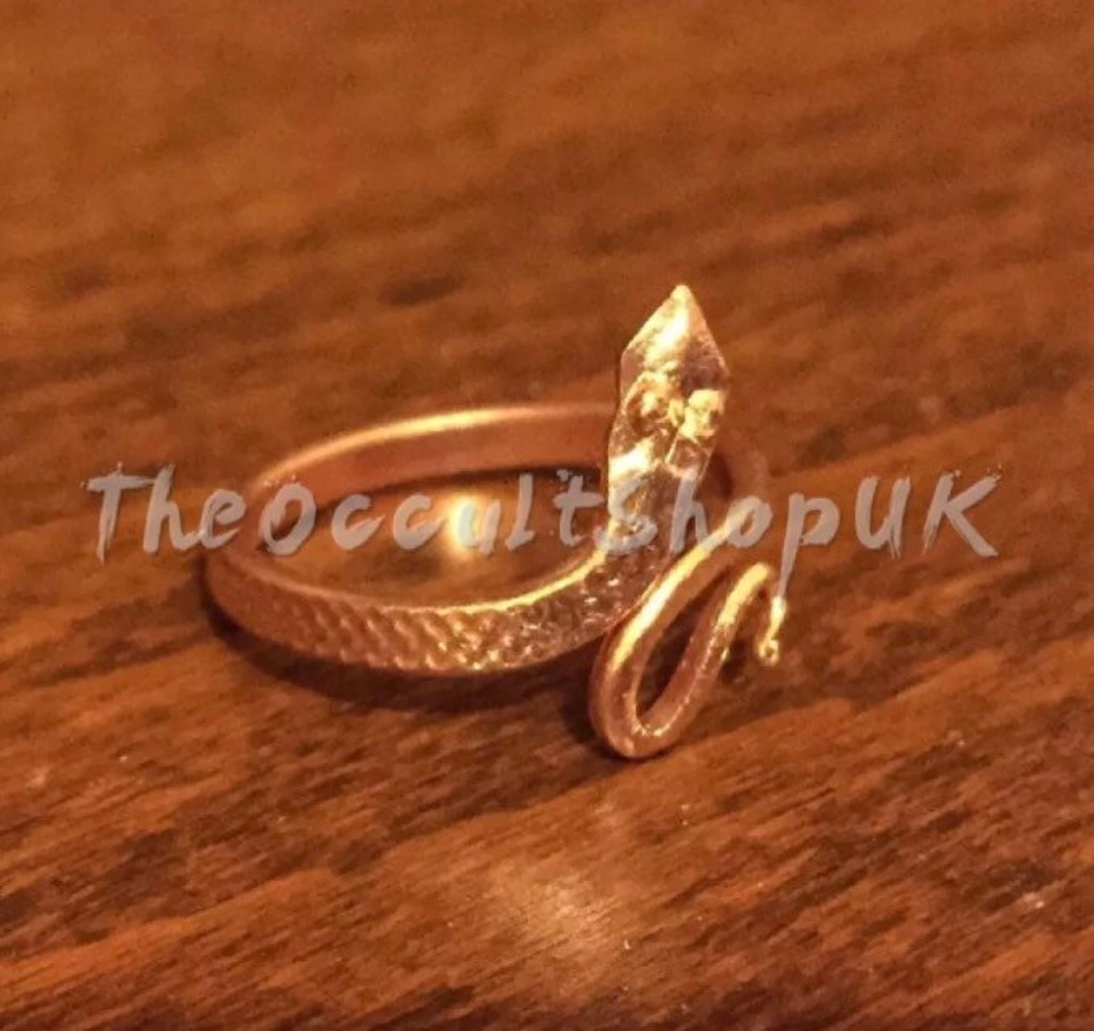 Adjustable Copper Snake Ring Kundalini Yoga Meditation Chakra - Etsy