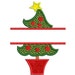 Split Christmas Tree Embroidery Design - Christmas Applique - Holiday ...