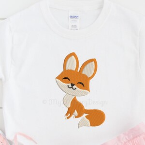 Cute Baby Boy Fox Embroidery Design, Machine Embroidery Design, Instant ...