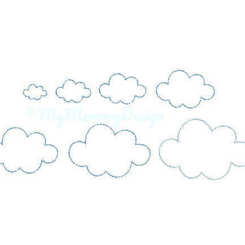 Cloud Pattern - Etsy