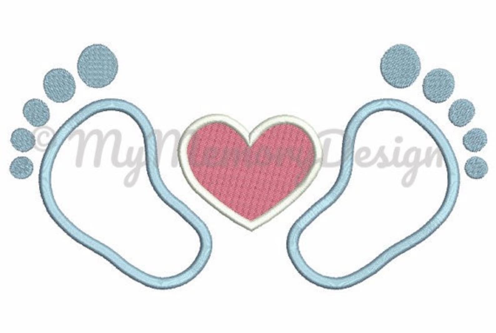 Baby Feet Applique Design Newborn Embroidery Baby Embroidery | Etsy