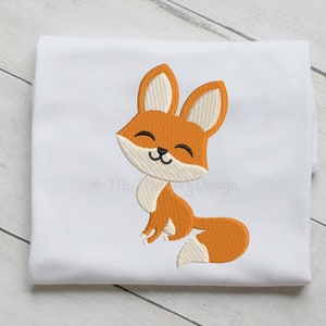 Cute Baby Boy Fox Embroidery Design, Machine Embroidery Design, Instant ...