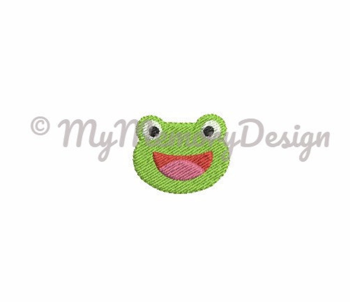 Frog Embroidery Design - SET of 4 Design - Animal Embroidery Design ...