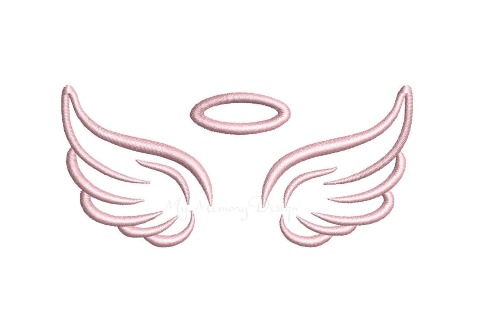 Angel Wings Embroidery Designs, Machine Embroidery Design, Instant ...