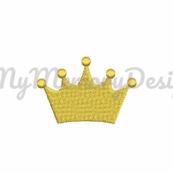Crown Embroidery Pattern - Etsy