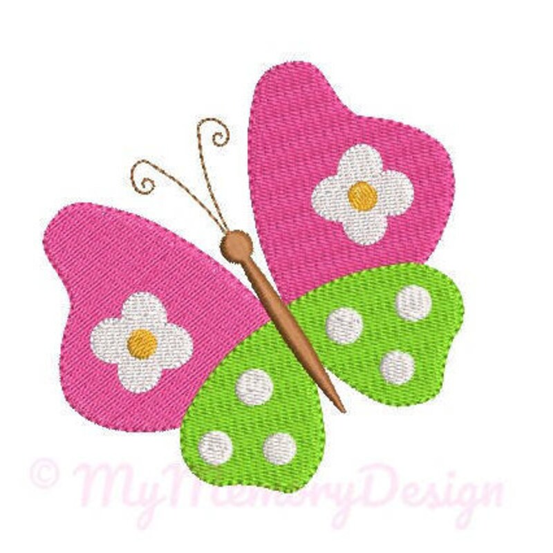 Butterfly Embroidery - Etsy