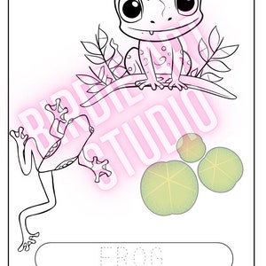 Animal Coloring | Letters | Letter Tracing | Coloring Book | Kid ...