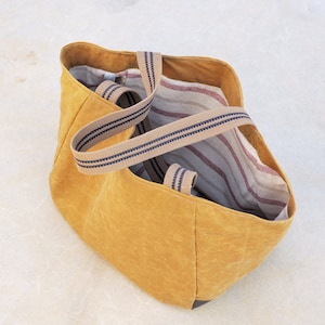 Market Bag PDF Sewing Pattern / Illustrated Sewing Tutorial / Shopping ...