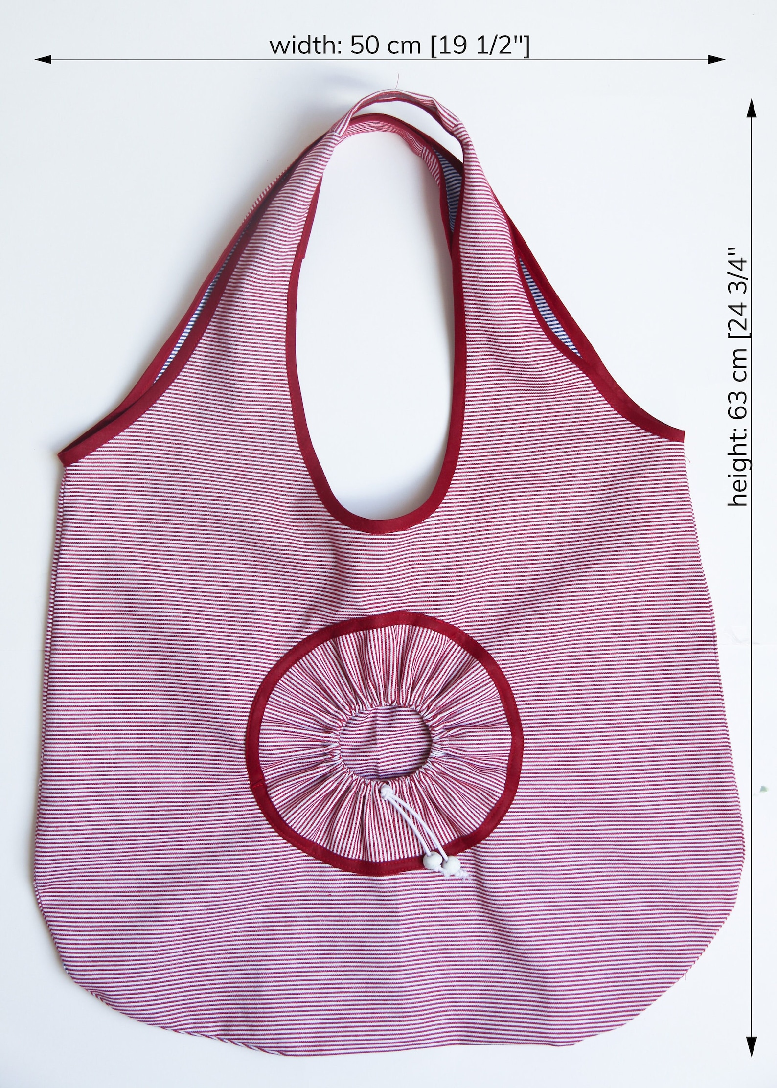 Foldable Shopping Bag PDF Sewing Pattern English Version – 3 Variations ...