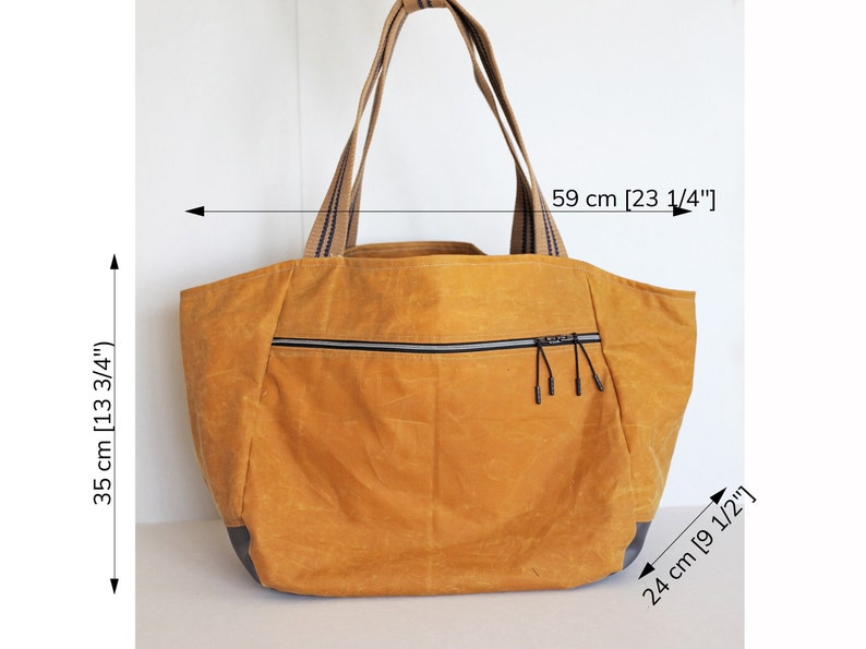 Market Bag PDF Sewing Pattern / Illustrated Sewing Tutorial / Shopping ...