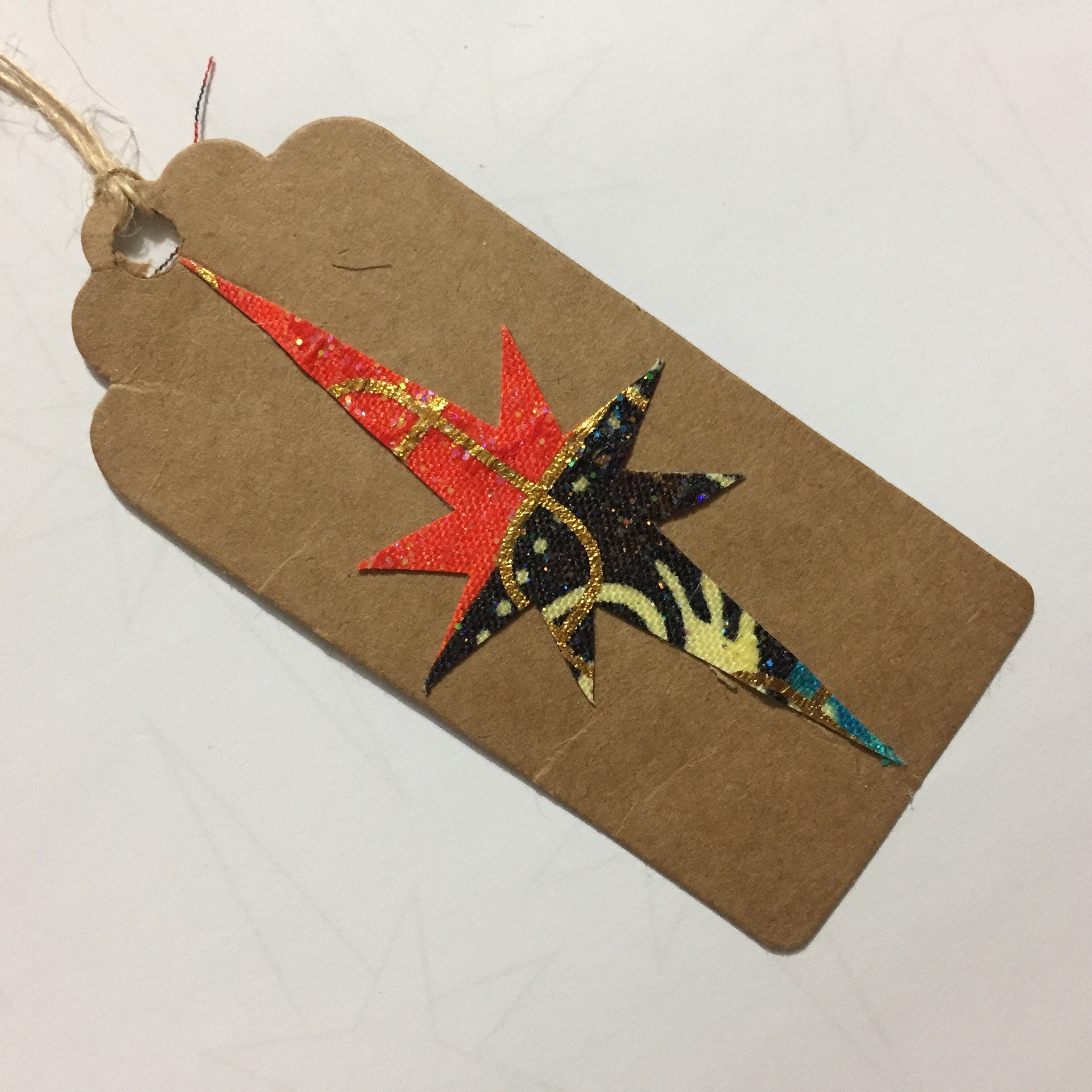 Gift Tags Sparkly African Fabric Gift Tags African Gift - Etsy UK