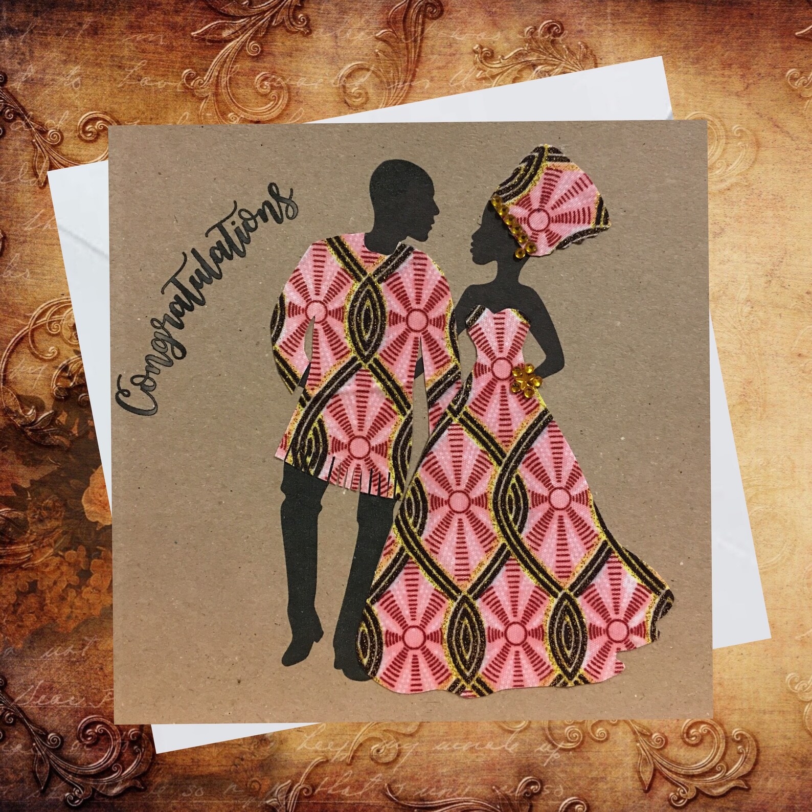 Customisable African Wedding Cards for Black Couples NOT - Etsy UK