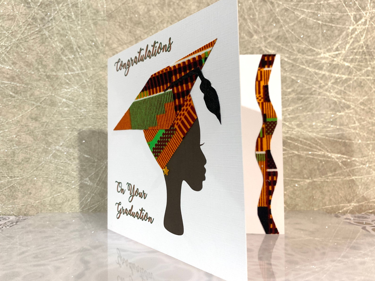 Black woman Graduation cards African graduation card African - Etsy 日本
