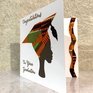 Black Woman Graduation Cards African Graduation Card African - Etsy