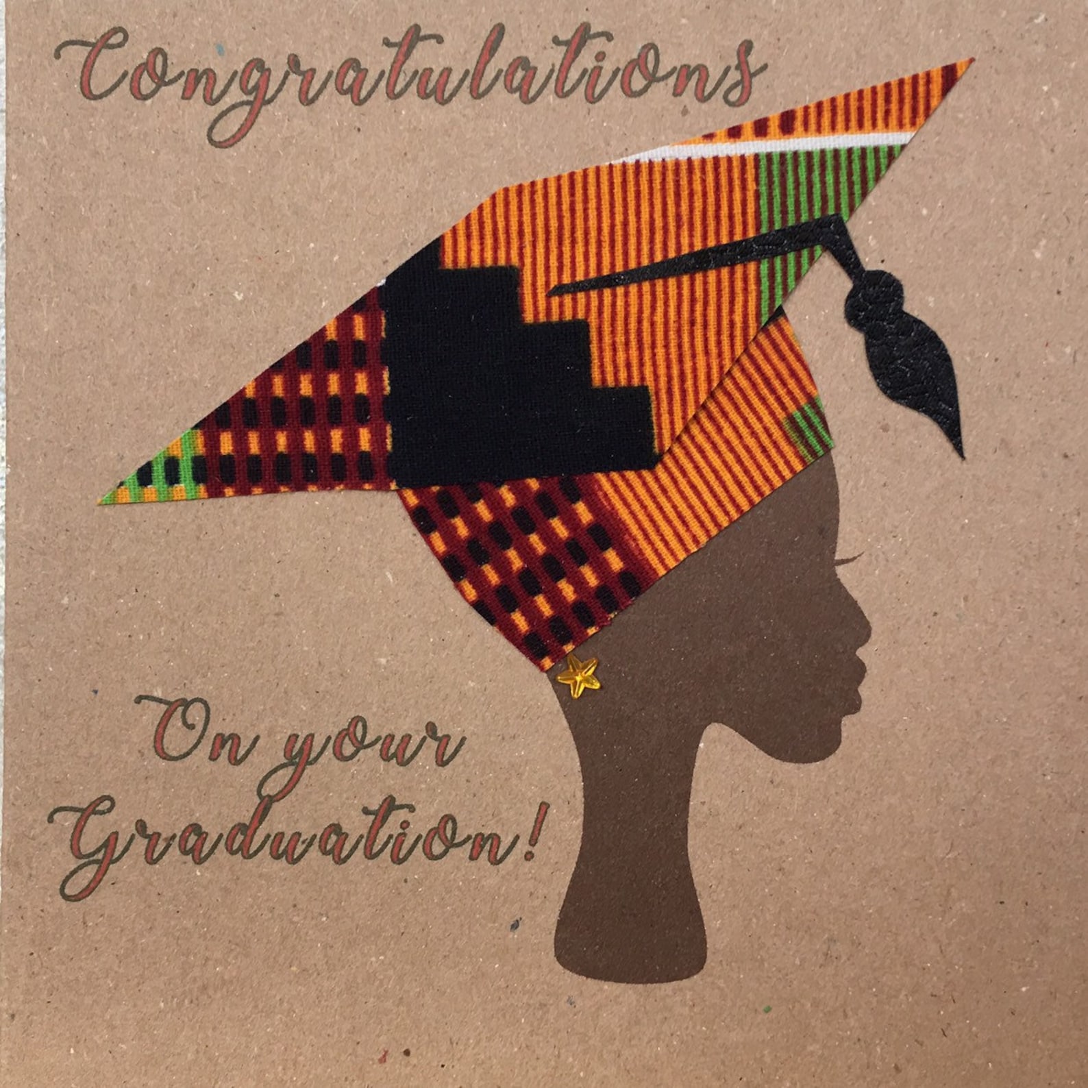 Black Woman Graduation Cards African Graduation Card African - Etsy