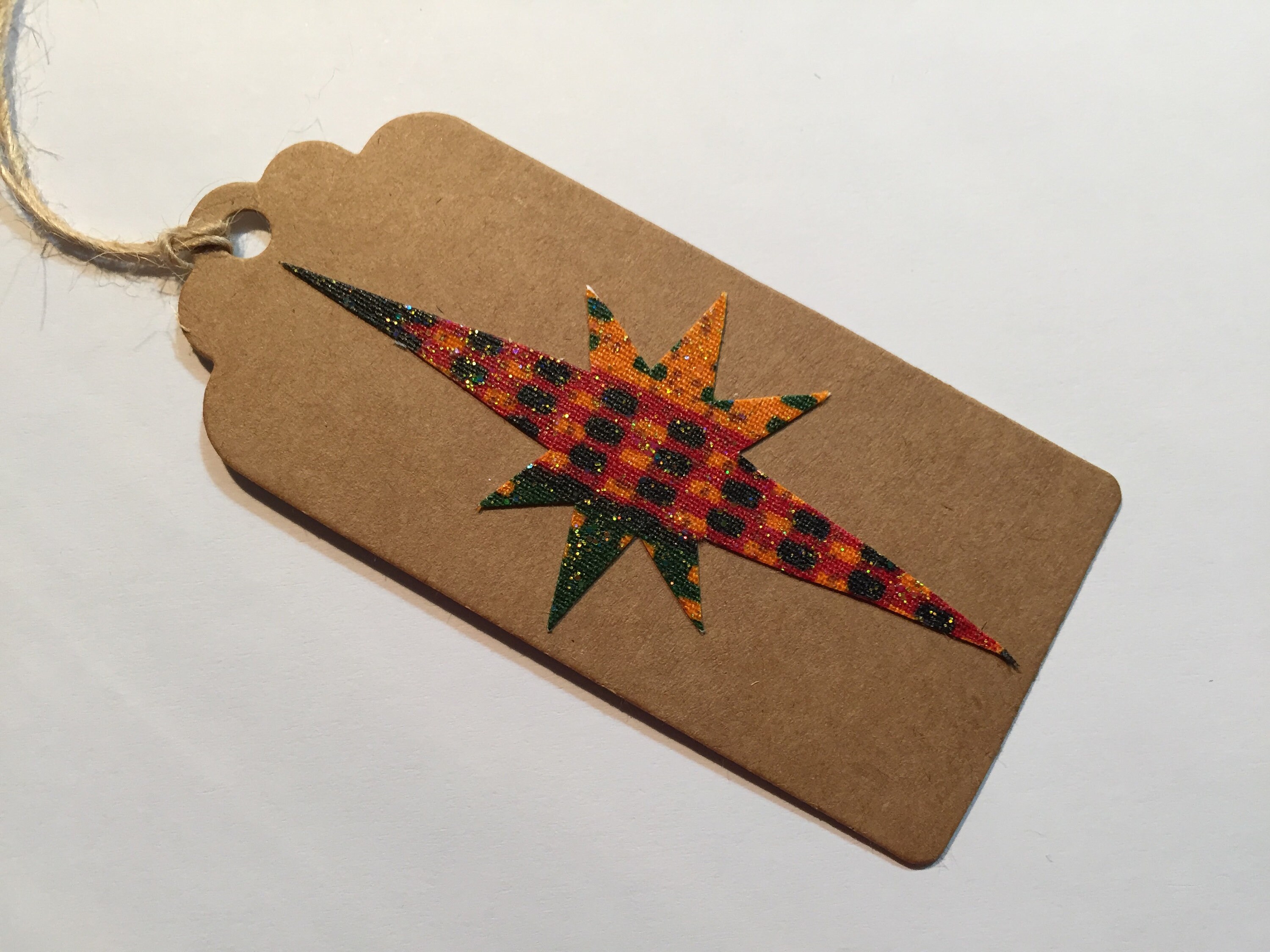 Gift Tags Sparkly African Fabric Gift Tags African Gift - Etsy UK