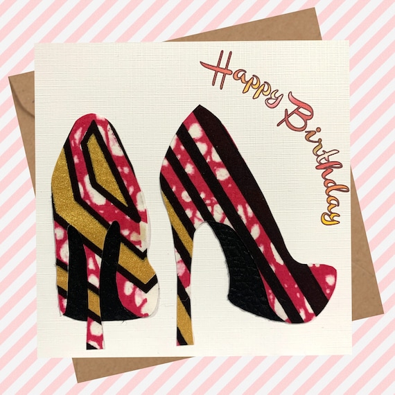 High Heel Shoe Card Template High Heels Sale Template | PosterMyWall