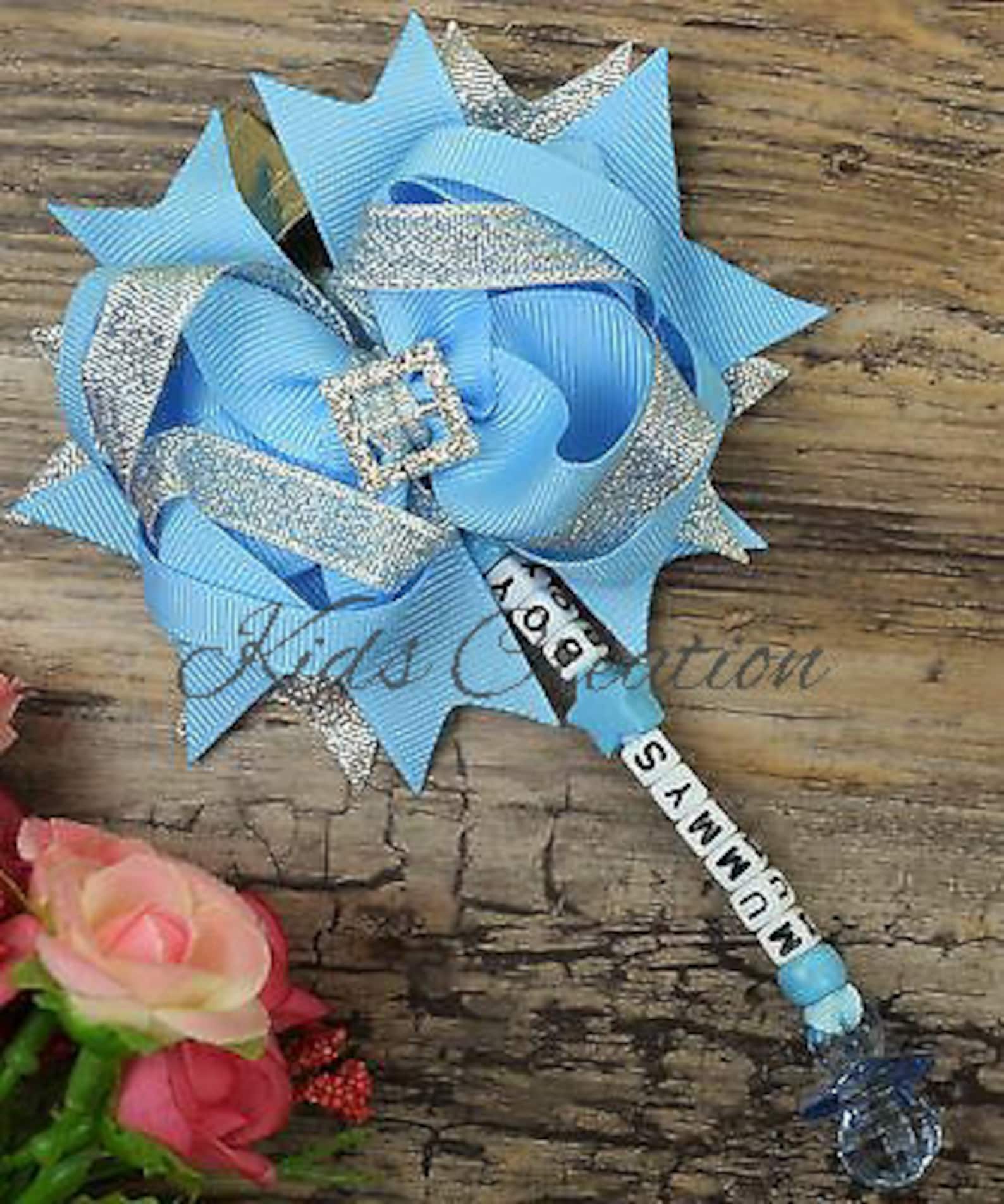 Personalised Stunning Pram Charm in Baby Blue for Baby Girls Boys - Etsy