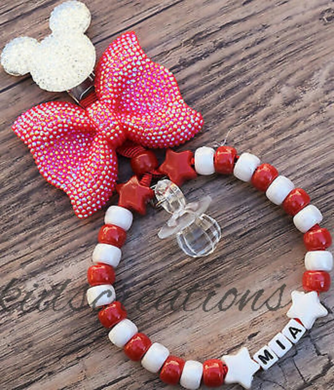 Personalised Stunning Pram Charm in Red Baby Girls Boys Sparkle Bow - Etsy